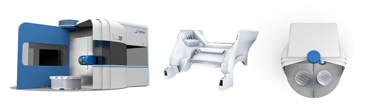 Machining Center Right-sized for Mega Casting Machining